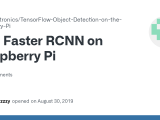 Faster Rcnn On Raspberry Pi Issue 57 Edjeelectronics Tensorflow