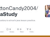 Github Cottoncandy2004 Javastudy This Repository Is School S Java