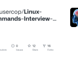 Github Rootusercop Linux Commands Interview Questions