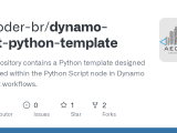 Github Aecoder Br Dynamo Revit Python Template This Repository