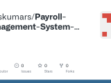 Github Tejaskumars Payroll Management System Using Postgresql And Python