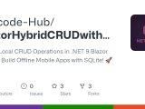 Github Netcode Hub Blazorhybridcrudwithsqlite Master Local Crud