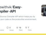 Github Codewithvk Easy Compiler Api рџ ґ Open Source Compiler Api Which