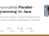 Github Mamunrushdi Parallel Programming In Java Introductory Mini