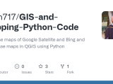 Gis And Mapping Python Code Script At Main Hasn717 Gis And Mapping