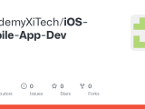 Github Academyxitech Ios Mobile App Dev