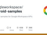 Github Googleworkspace Android Samples Android Samples For Google