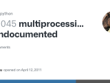 Multiprocessing Queues Simplequeue Is Undocumented Issue 56045