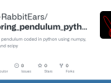 Github Iss Rabbitears A Spring Pendulum Python A Spring Pendulum