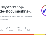 Github Woolseyworkshop Article Documenting Python Programs With