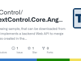 Github Textcontrol Txtextcontrol Core Angular Backend The Following