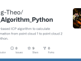 Github Wang Theo Icp Algorithm Python An Svd Based Icp Algorithm To