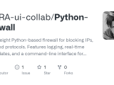 Github Astra Ui Collab Python Firewall A Lightweight Python Based