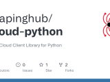 Github Scrapinghub Gcloud Python Google Cloud Client Library For Python