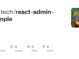 Github Gps Tech React Admin Example