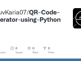 Github Itdhruv Qr Code Generator Using Python