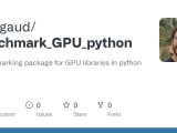 Github Strigaud Benchmark Gpu Python