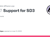 Support For Sd3 Issue 287 Leejet Stable Diffusion Cpp Github
