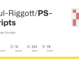 Github Paul Riggott Ps Scripts Photoshop Scripts