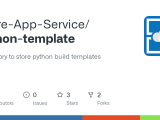 Github Azure App Service Python Template Repository To Store Python