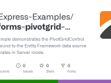 Github Devexpress Examples Winforms Pivotgrid Entity Framework Server