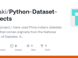 Github Gotaki Python Dataset Projects For This Project I Have Used