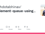 Github Singhdotabhinav Implement Queue Using Stack