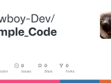 Github Cowboy Dev Sample Code