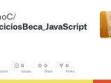 Github Dlinoc Ejerciciosbeca Javascript