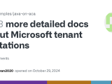 More Detailed Docs About Microsoft Tenant Limitations Issue 118