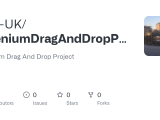 Github Ben Uk Seleniumdraganddropproject Selenium Drag And Drop Project
