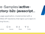 Github Azure Samples Active Directory B2c Javascript Singlepageapp