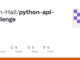 Github Faith Hall Python Api Challenge