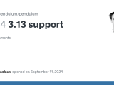 3 13 Support Issue 844 Python Pendulum Pendulum Github