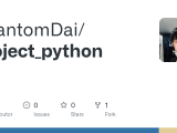 Github Phantomdai Project Python