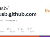 Github Libusb Libusb Github Web Site For Libusb Project