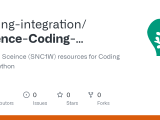 Github Coding Integration Science Coding Integration Grade 9 Sceince