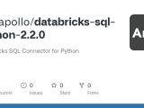 Github Fmcapollo Databricks Sql Python 2 2 0 Databricks Sql