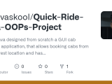 Github Srinivaskool Quick Ride Java Oops Project Using Java Designed
