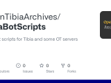Github Opentibiaarchives Tibiabotscripts Cavebot Scripts For Tibia