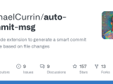 Github Michaelcurrin Auto Commit Msg A Vs Code Extension To Generate