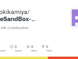 Github Tomokikamiya Codesandbox Analyticsdev Created With Codesandbox
