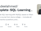 Github Theadeelahmed Complete Sql Learning Mysql Complete Sql