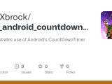 Github Zeroxbrock Java Android Countdown Timer Demonstrates Use Of