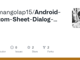 Github Barmangolap15 Android Bottom Sheet Dialog Java Android Studio