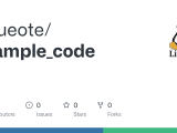Github Valueote Example Code