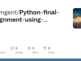 Github Chamgent Python Final Assignment Using Mediapipe
