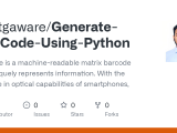 Github Rohitgaware Generate Qr Code Using Python Qr Code Is A