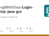 Github Codingwithelias Login Signup Java Gui Java Gui Login And Sign Up