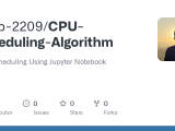 Github Deep 2209 Cpu Scheduling Algorithm Cpu Scheduling Using